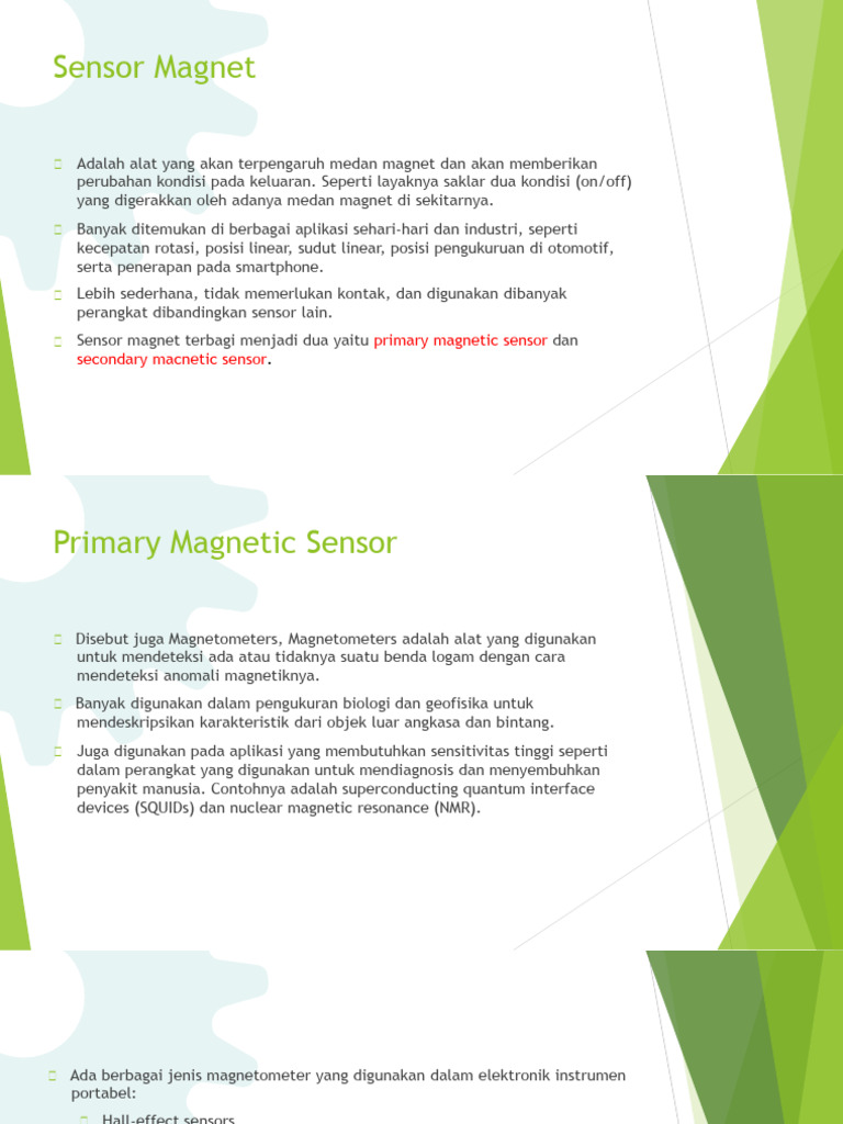 Sensor Dan Prinsip Magnetisasi - 5 | PDF | Sains & Matematika