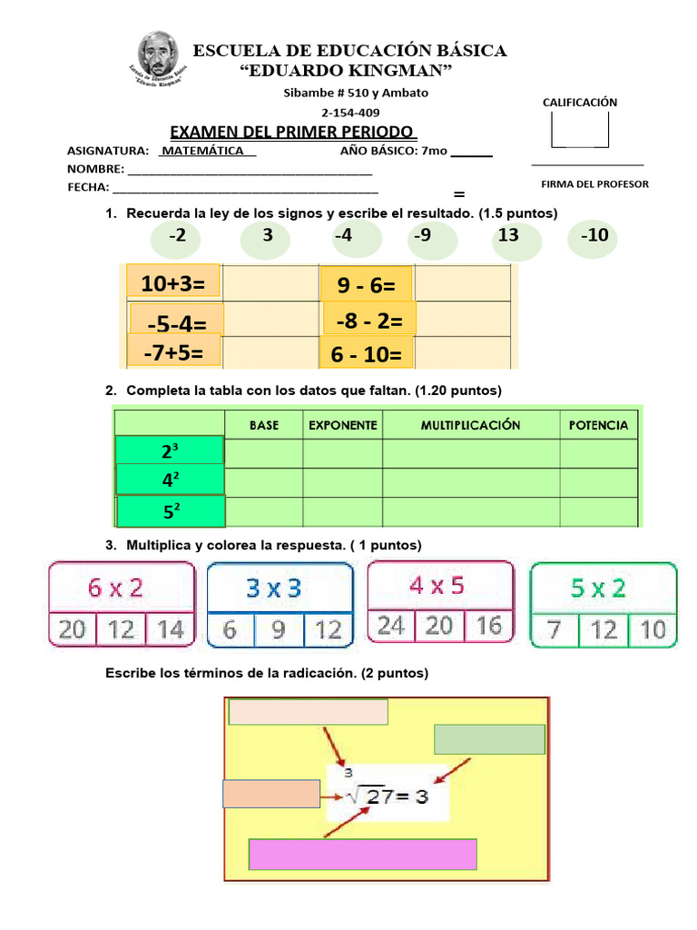 Examen Darla | PDF | Ecuador