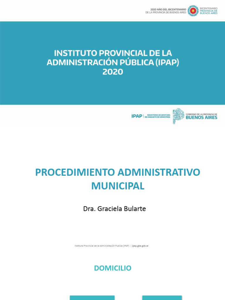 MODULO 3-Proc Adm Municipal | PDF | Gobierno | Justicia