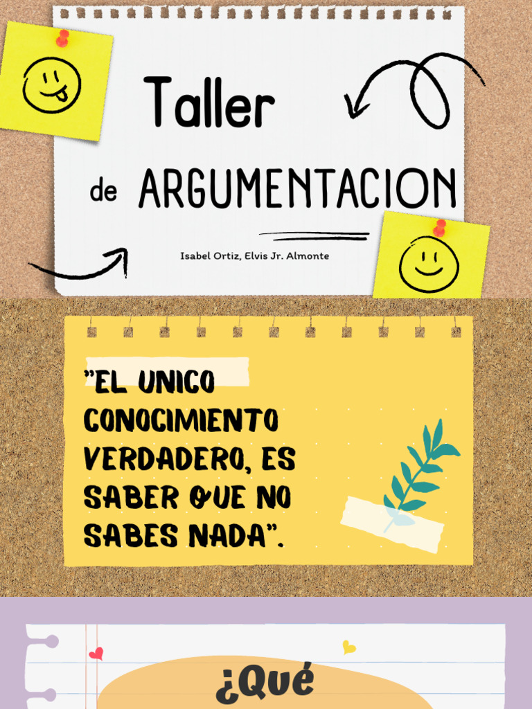 Cómo Argumentar Efectivamente en Talleres | PDF | Argumento | Falacia