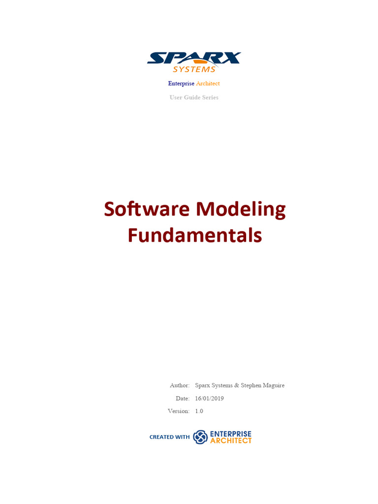Software Modeling Fundamentals Pdf Source Code Class Computer