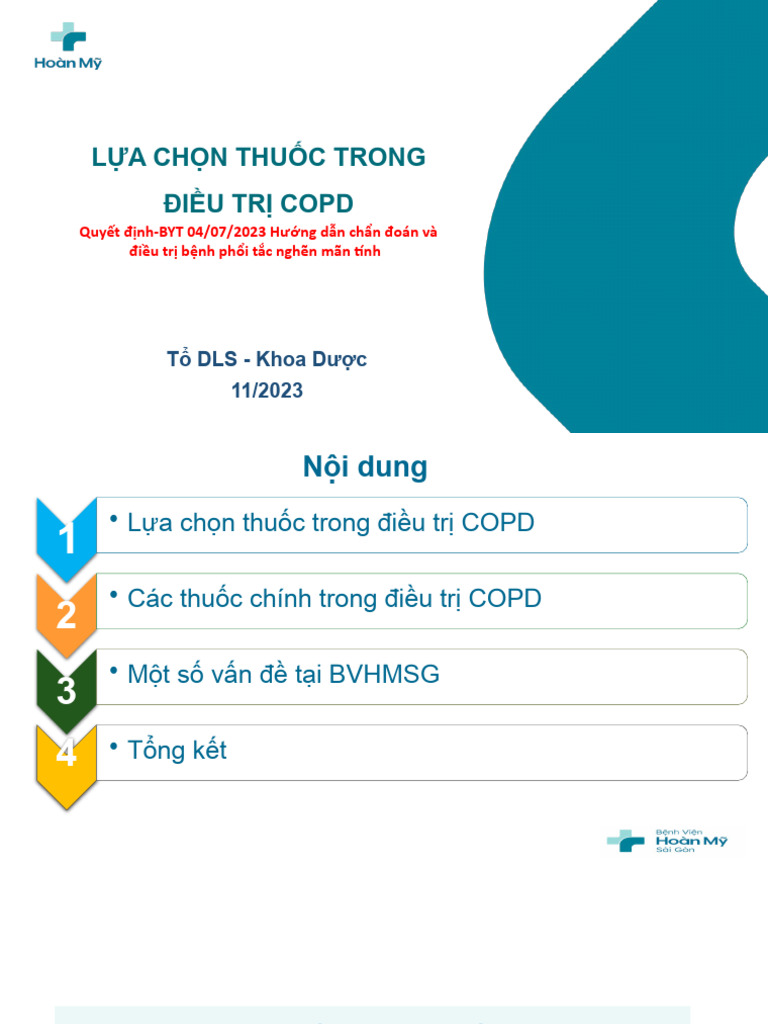 Phác Đồ Điều Trị COPD 2023 - 0512 | PDF
