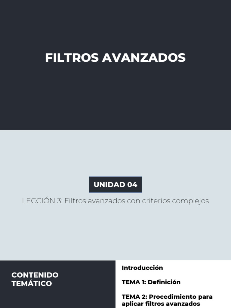 Material Complementario | PDF | Hoja de cálculo | Bases de datos