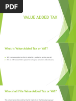 Vat and Non Vat | PDF | Value Added Tax | Taxes