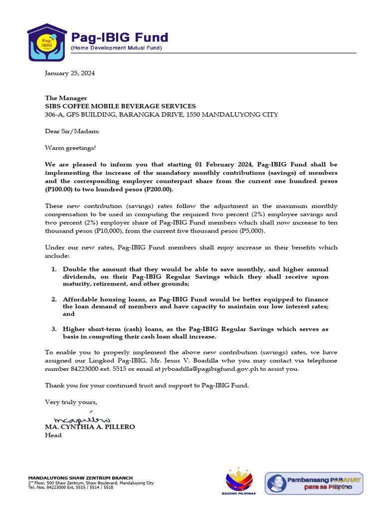 Letter For Employers (Increase in MFS) - Short Version v2 16jan2024 ...