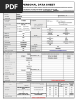 Pds Sample Fill Up | PDF | Government