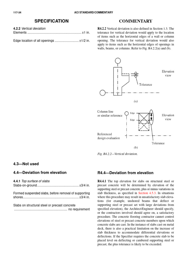 Vertical Deviation | PDF | Concrete | Precast Concrete