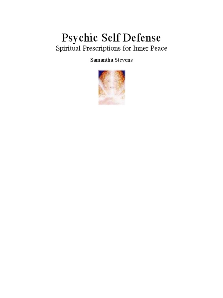 Psychic Self Defense Spiritual Prescriptions | PDF | Magic (Paranormal ...