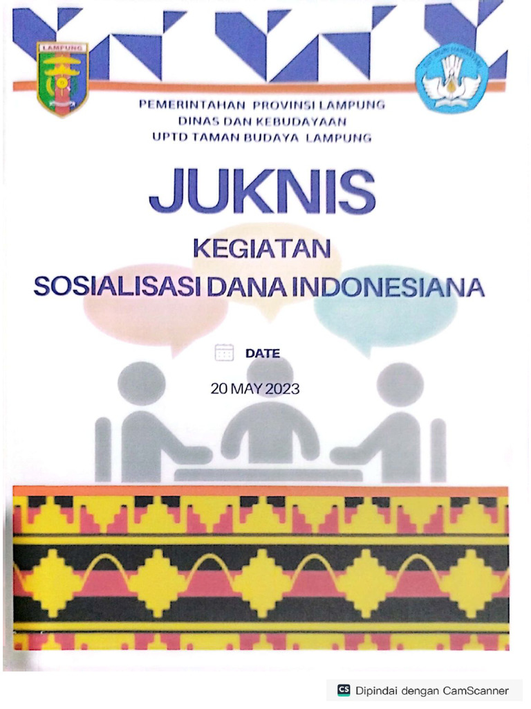 Juknis Sosialisasi Taman Budaya Tahun 2024 | PDF