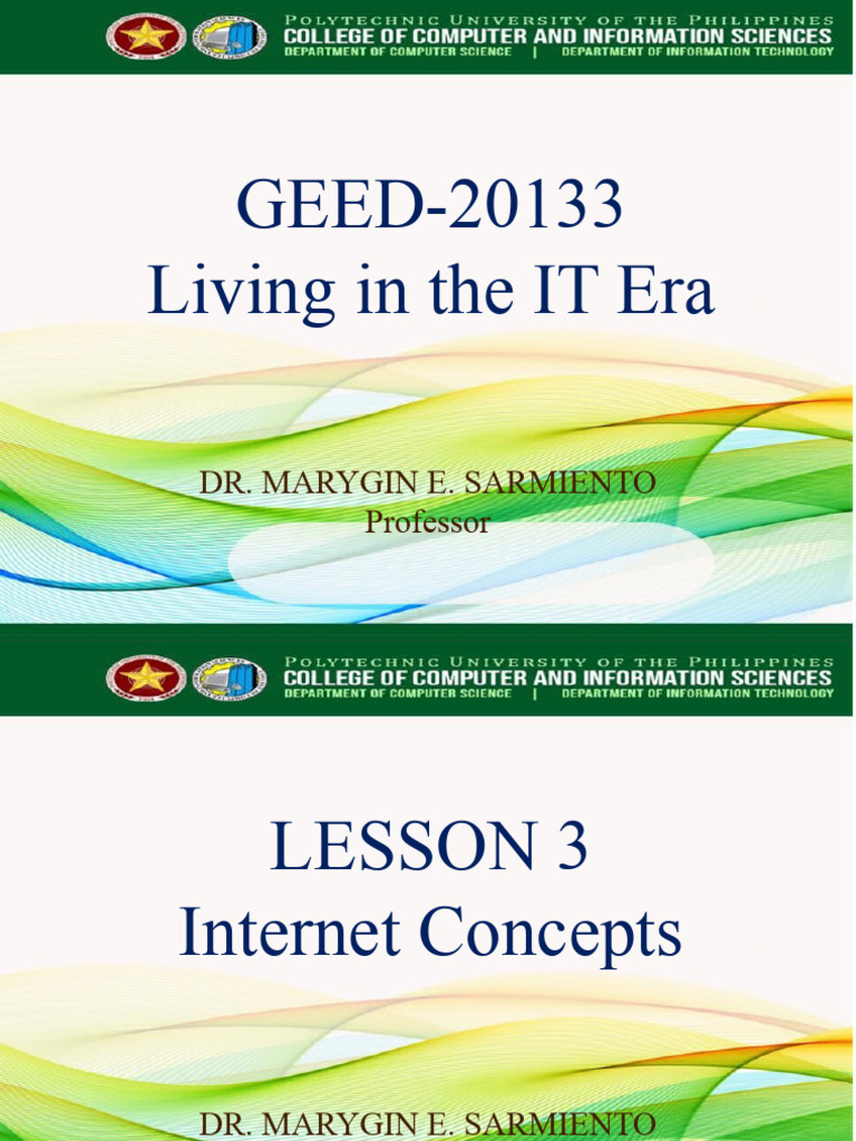 Lesson3 The Web And The Internet Download Free Pdf World Wide Web Internet And Web