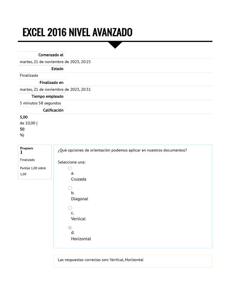 Evaluación Final AVANZADO.. | PDF | Informática