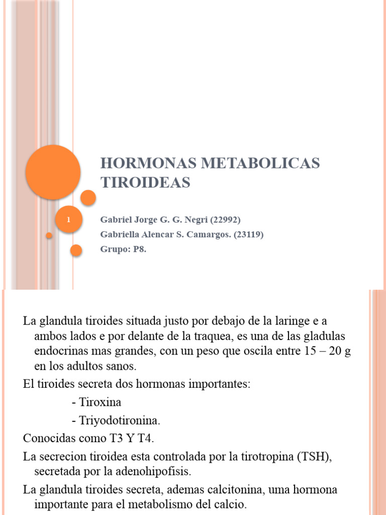 Fisio II | PDF | Tiroides | Hormona estimulante de la tiroides