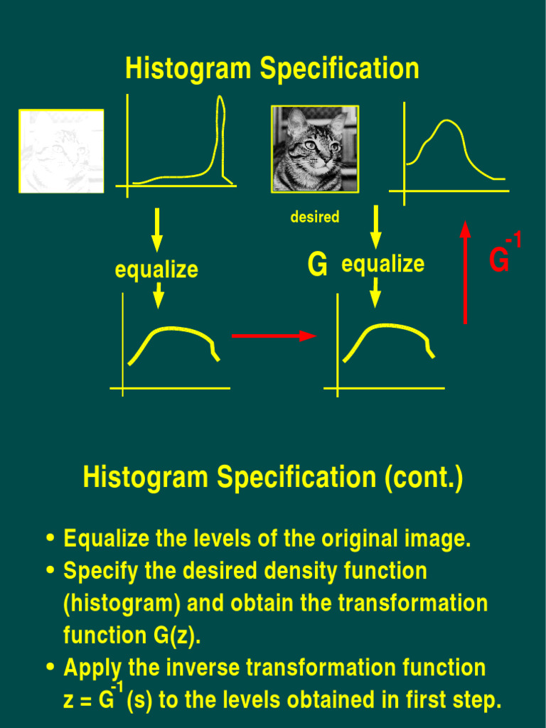 Histogram Specification | PDF | Probability Distribution | Function ...