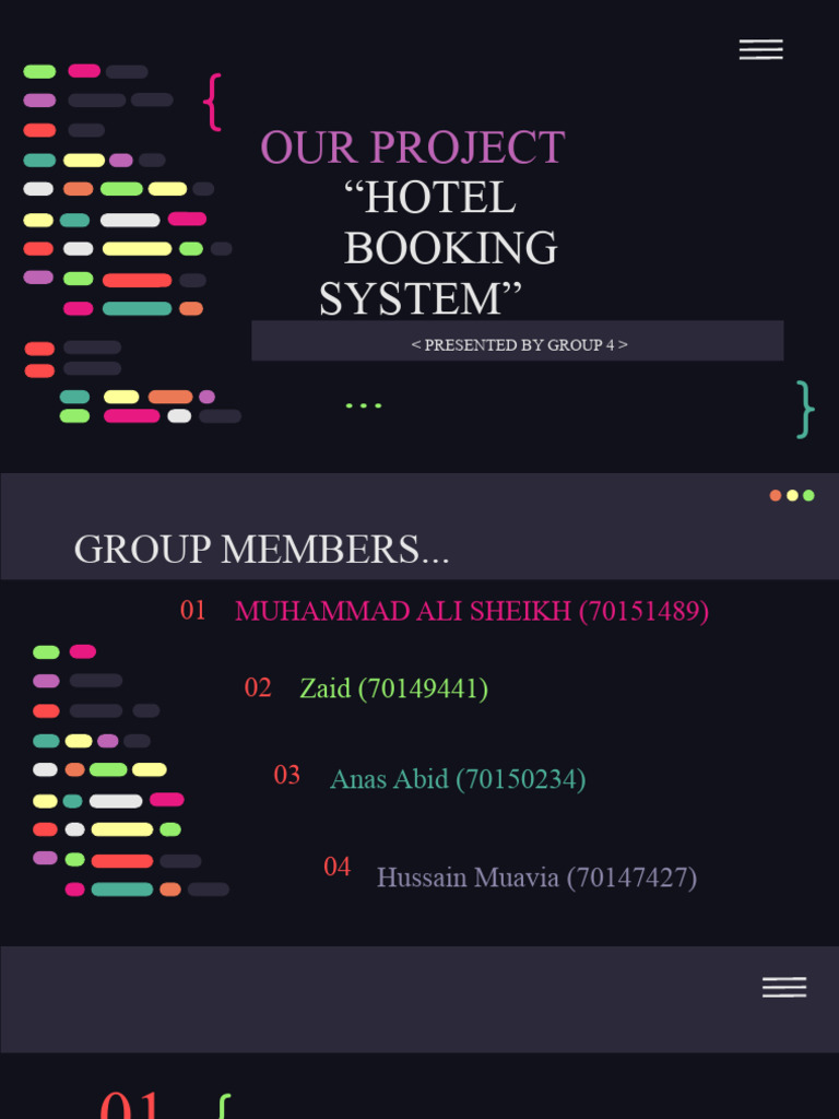 Hotel Booking System Term Project - PF - 2nd - J Done | PDF | Databases | Login