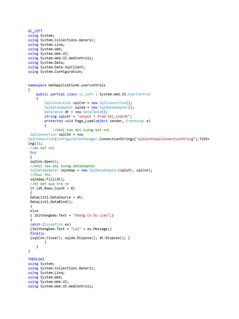 Code Aspnet | PDF | Databases | Data Code Aspnet | PDF | Databases | Data