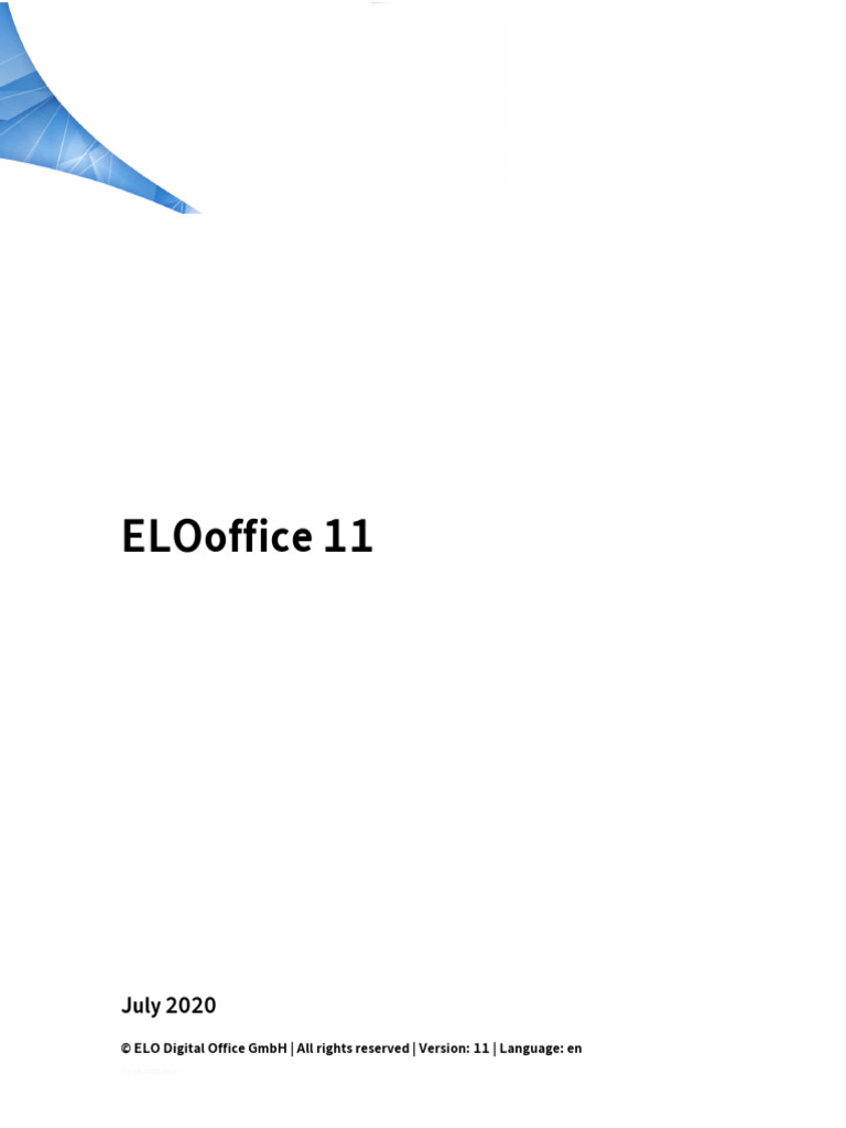 Elo Office 11 Manual en | PDF | Directory (Computing) | Microsoft Windows