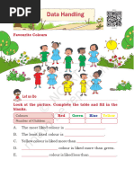 GRADE 2 Data Handling Worksheet | PDF