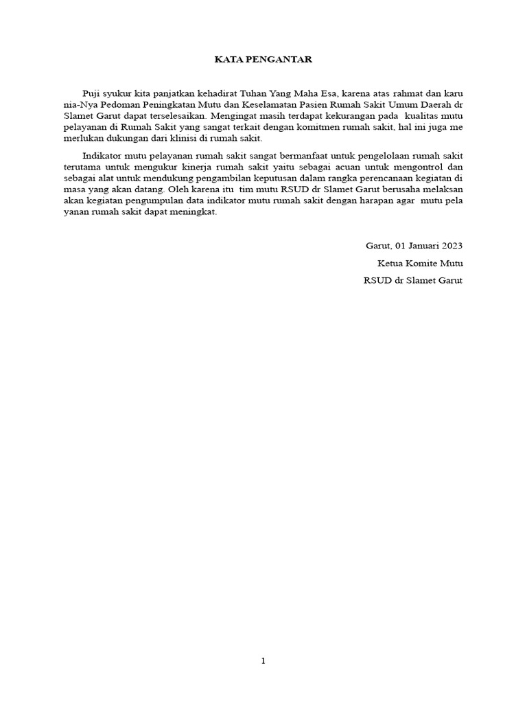 PMKP 1, Ep A. Pedoman PMKP | PDF