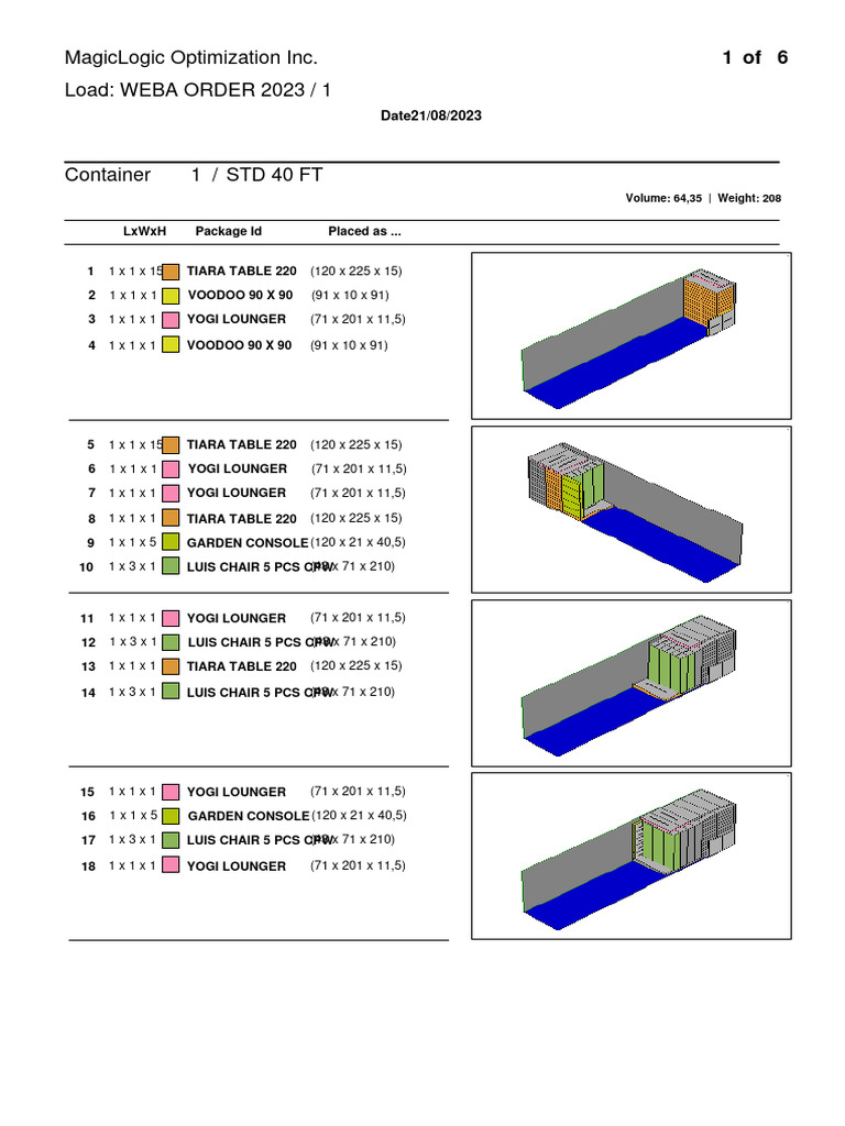2023 Web Order for MagicLogic Furniture | PDF | Teaching Methods & Materials