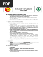ERT Members Roles & Responsibilities | PDF | Firefighting | First Aid