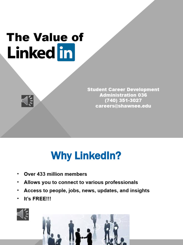 The Value of LinkedIn | PDF | Linked In | Websites