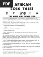 Zulu Folktale: The Lion and the Jackal | PDF