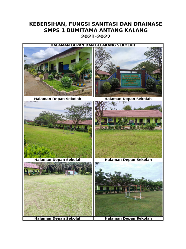 Keterlibatan Kebersihan, Sanitasi Dan Drainase | PDF | Kesehatan ...