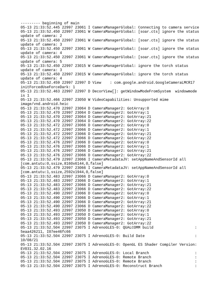 Log Cat 1715610832378 | PDF | Computing | Computer Programming