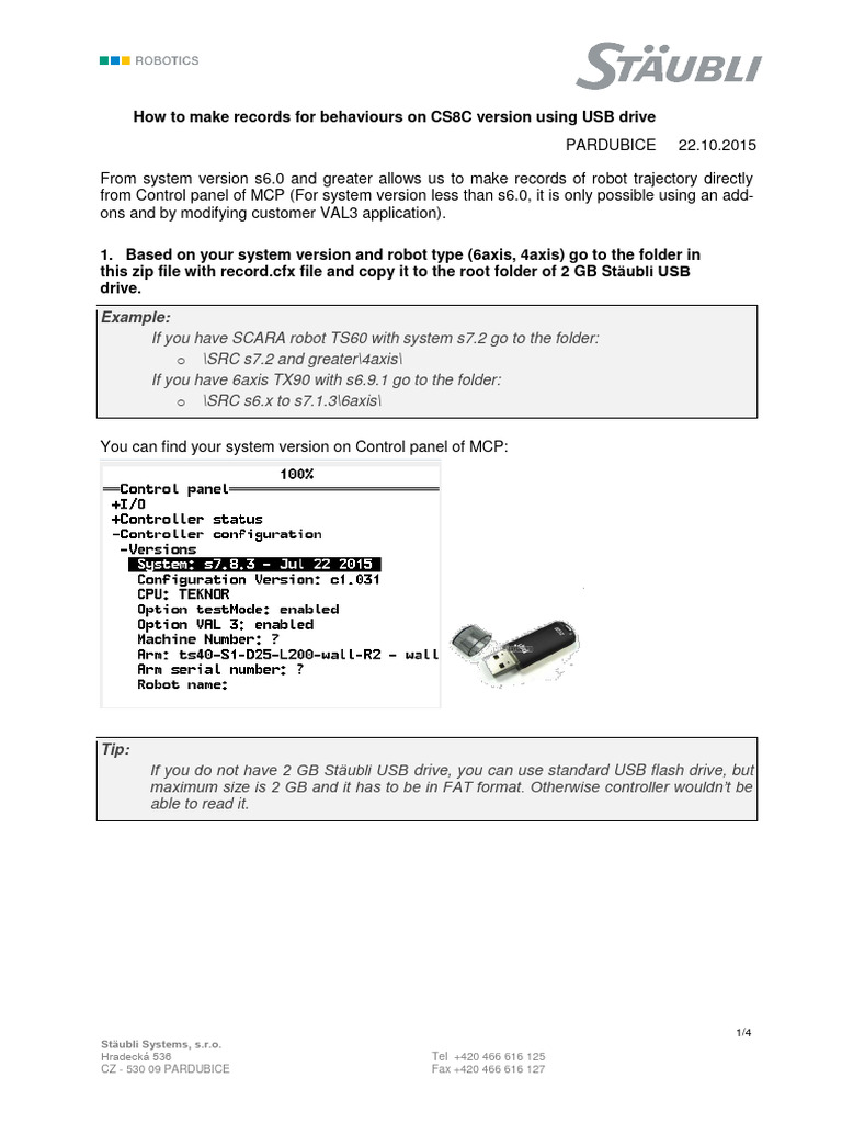 CS8C - How To Make Records For Behaviours Using USB Drive | PDF | Computer File | Usb Flash Drive