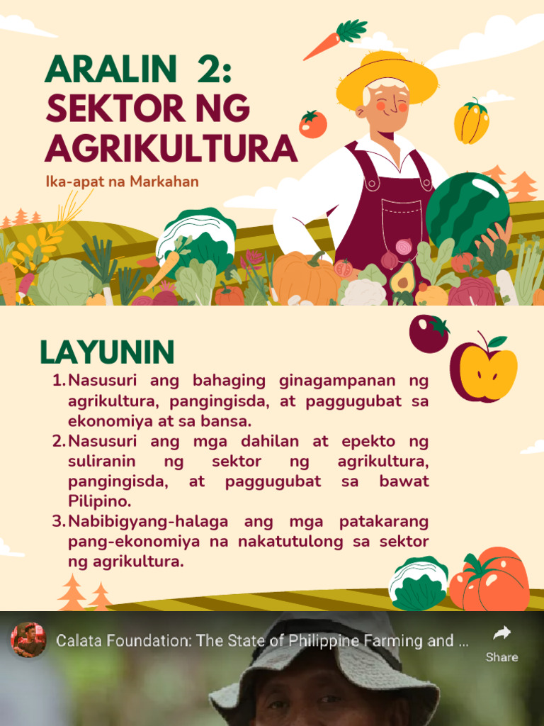 Aralin 2_ Sektor ng Agrikultura_0 | PDF