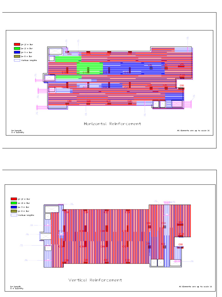 Project1 - Structural Plan - Slab Reinforcment | PDF
