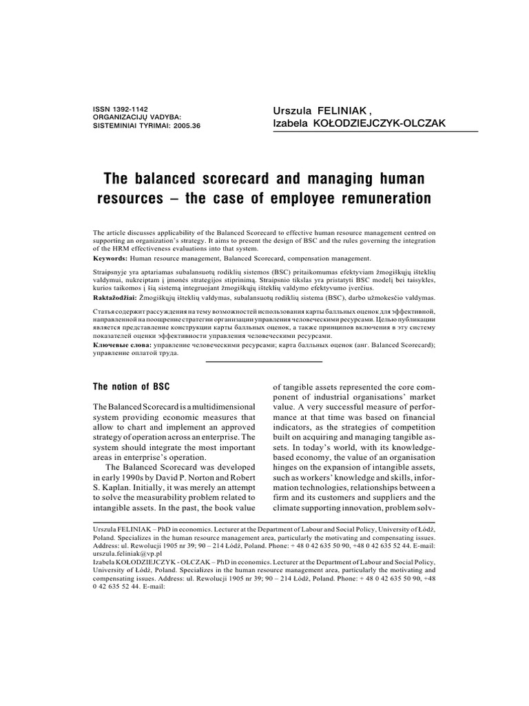 Bs HR | PDF | Human Resource Management | Human Resources