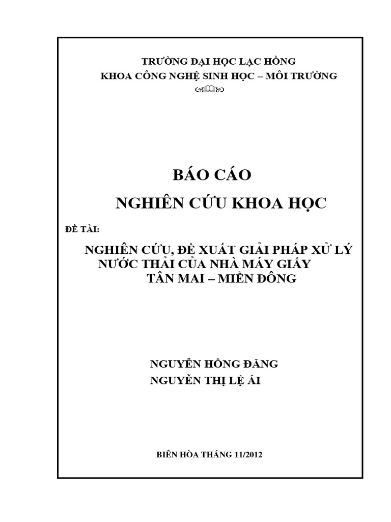 Bao Cao | PDF