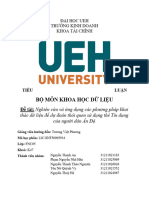 Trang Bìa Tiểu Luận Ueh | PDF