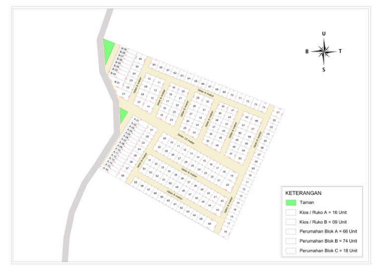 Siteplan Agung - 01 | PDF