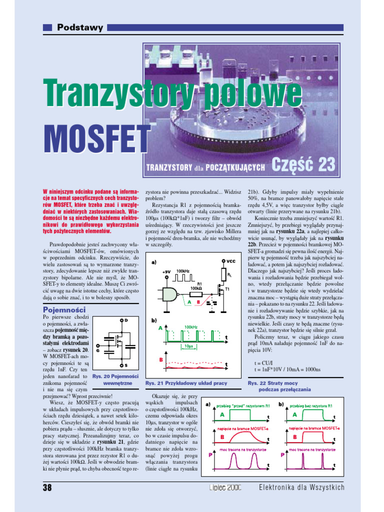 Tranzystory, cz23 | PDF