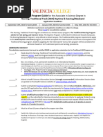 Valencia Radiography Program Requirements | PDF | University And ...
