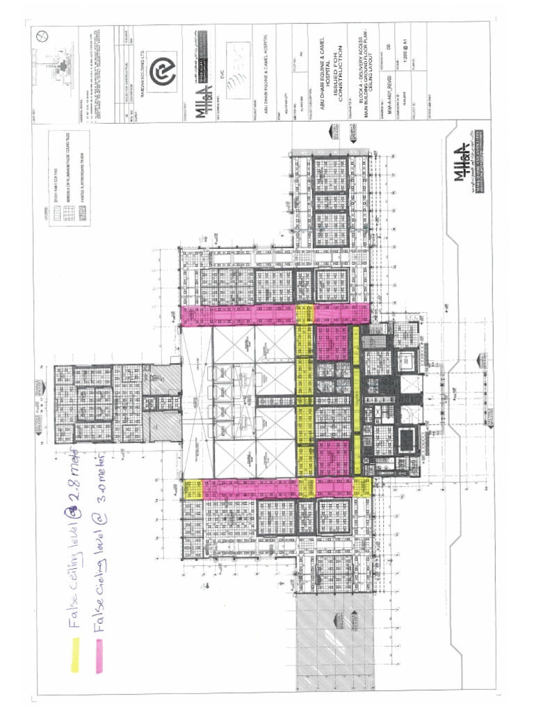 ADECH-ELE-MHA-RFI-035 - Required Ceiling Height at Block A Ground Floor ...