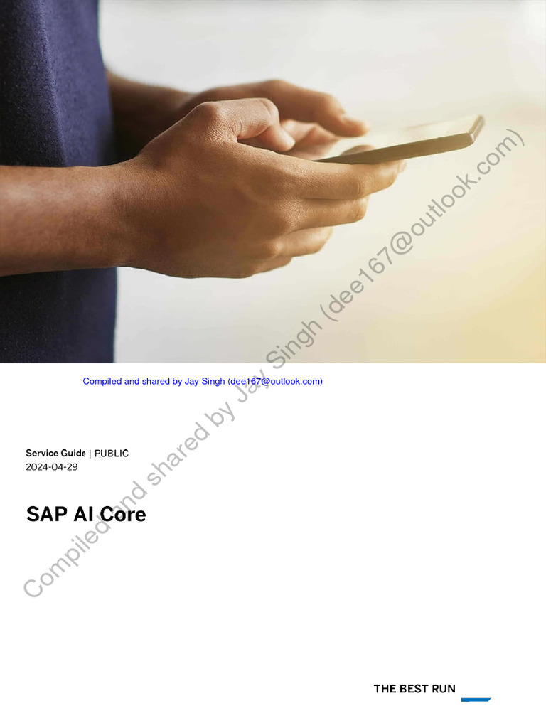 SAP AI Core Set Up Guide-1 | PDF