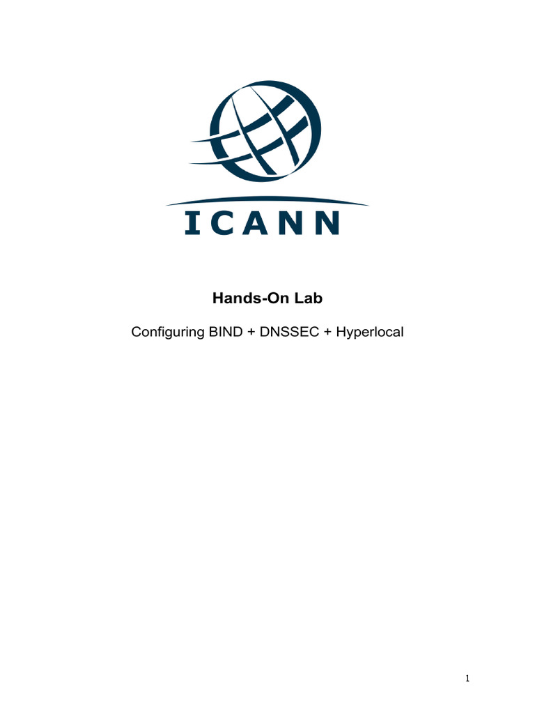 Dnssec Bind Resolver Installation Hyperlocal - Hands On en | PDF | Domain Name System | Internet ...
