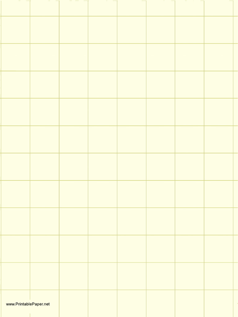Inch Yellow Graph Paper A4 | PDF