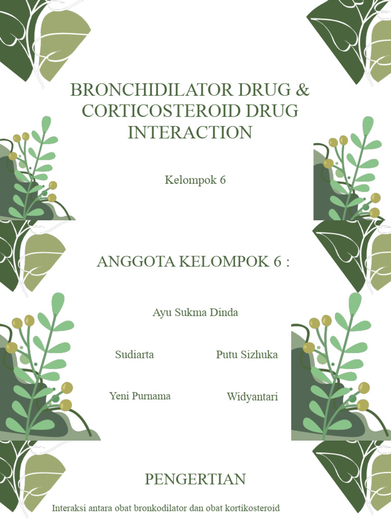 Bronkodilator Dan Kortikosteroid | PDF
