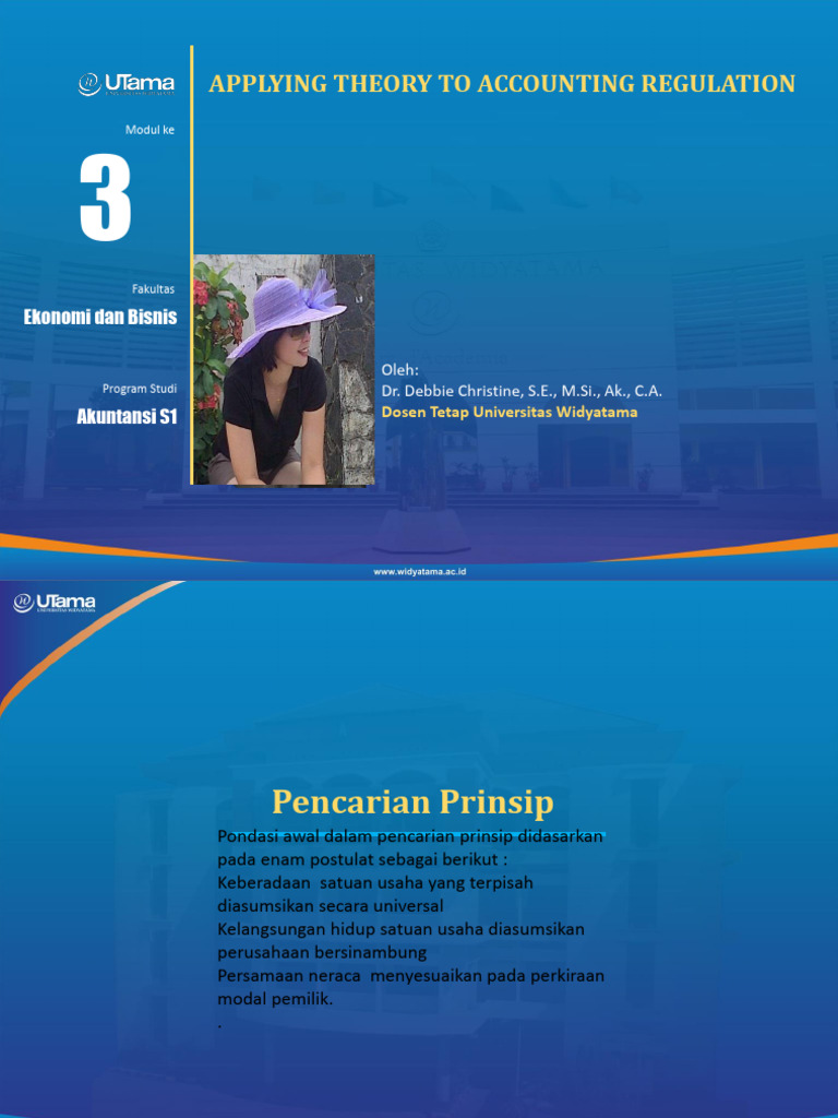 PPT TA 3 Applying Theory | PDF