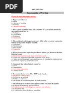 Saudi Prometric Exam Questions For Nurses M1 | PDF | Heart | Myocardial ...