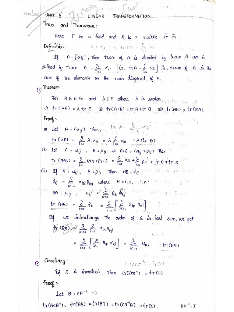 Algebra Written - 5 | PDF