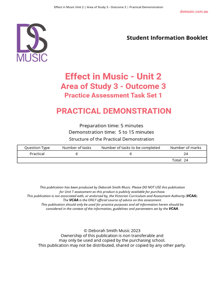 Assessment Task - Unit2 Outcome3 2023 01 Student Prac Component | PDF ...