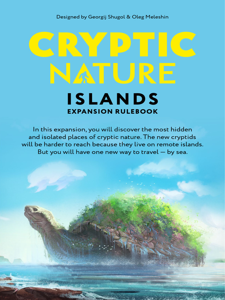 Cryptic Nature ISLANDS Rules | PDF | Cryptozoology | Ephemera