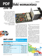 Wzmacniacze Audio - Schematy I Działanie | PDF