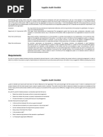 API Q1 - Audit Preparation Checklist | PDF | Internal Audit | Audit