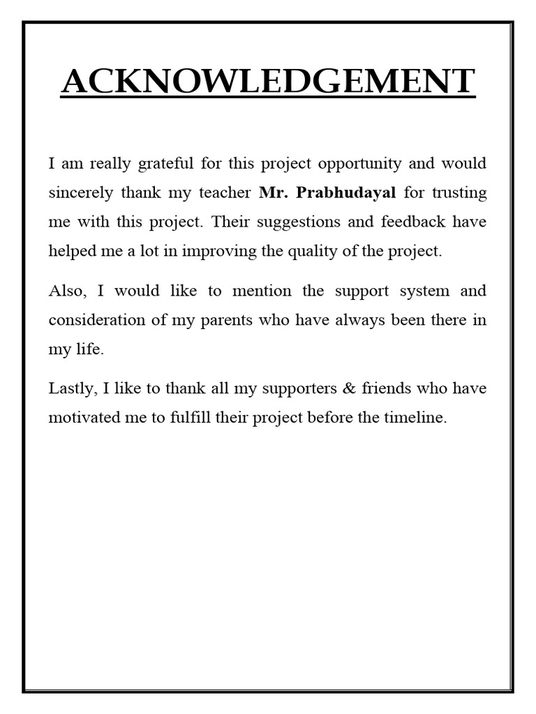 Acknowledgement 223 | PDF | Wellness